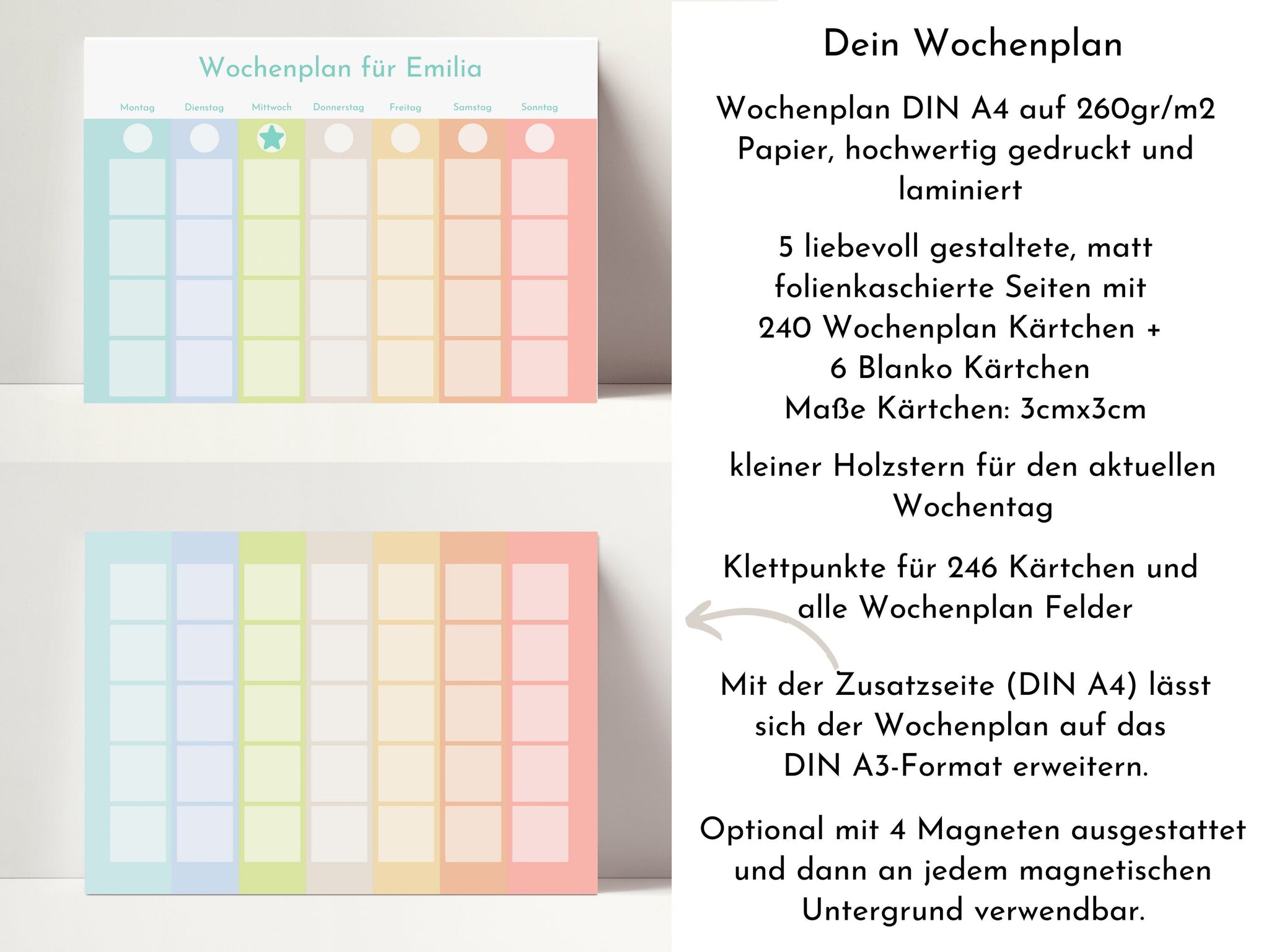 Wunderbar Dash Dit Wochenplan Bilder